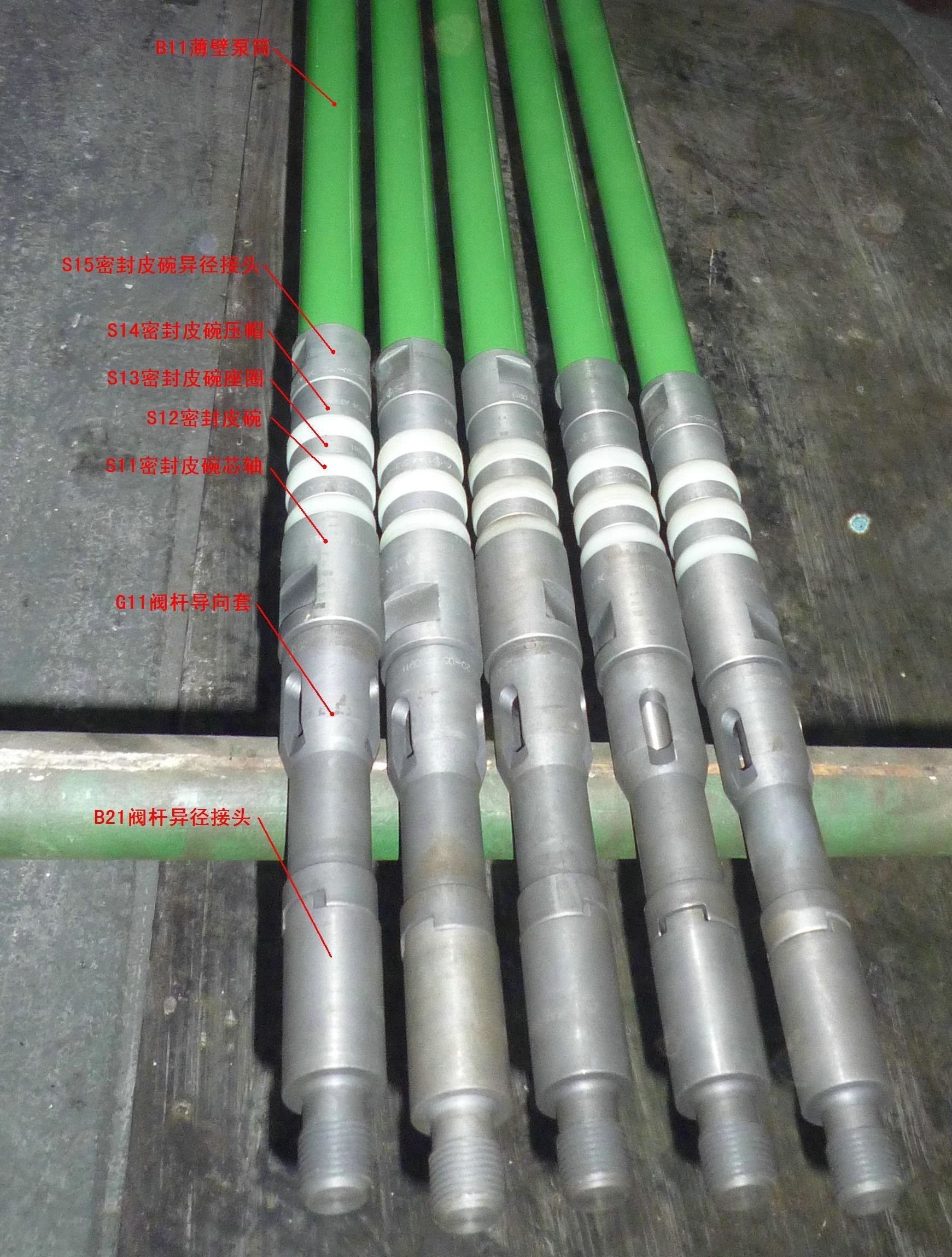 Sauger Rod Pump downhole-API Certified Lengths 0.3ft